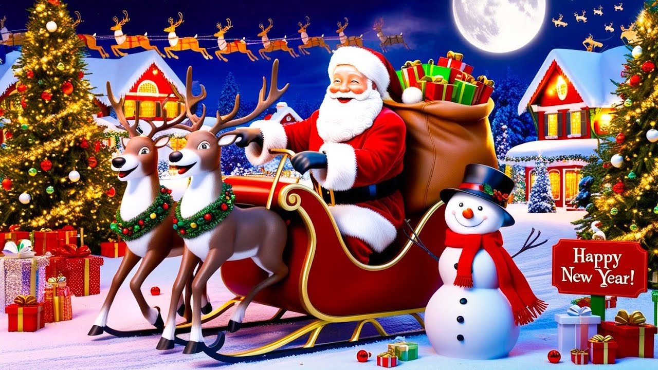 Jingle Bells Jingle Bells Jingle All the way | Christmas Song For Kids ...