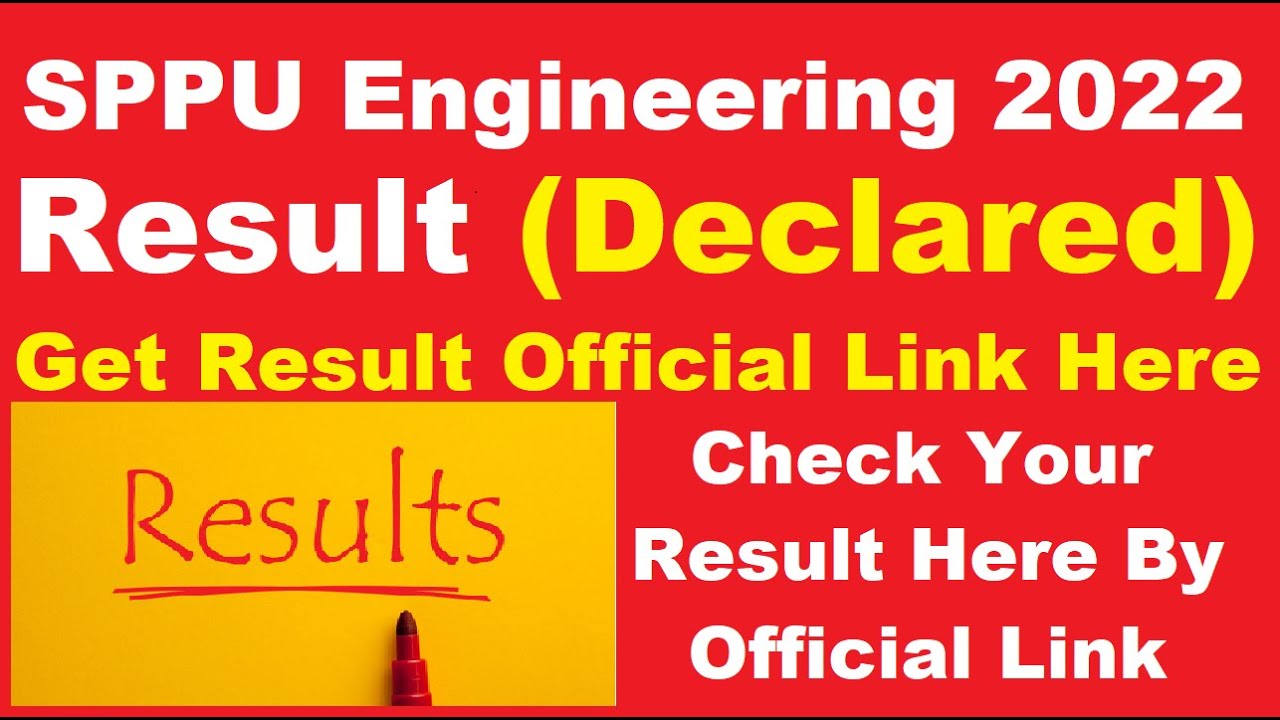 SPPU Engineering 2022 Result (Declared) - Check Your UNIPUNE ...