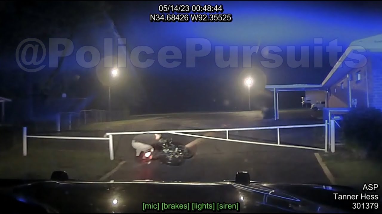 OPERATION SAFE STREETS - Motorcycle takes a wrong turn and runs into ...