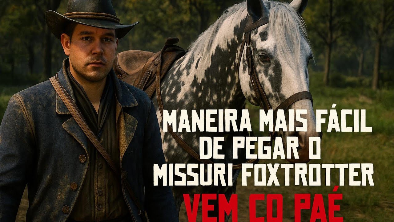 Missouri Fox Trotter em RDR2 – O Guia QUE EU QUERIA TER VISTO! - YouTube