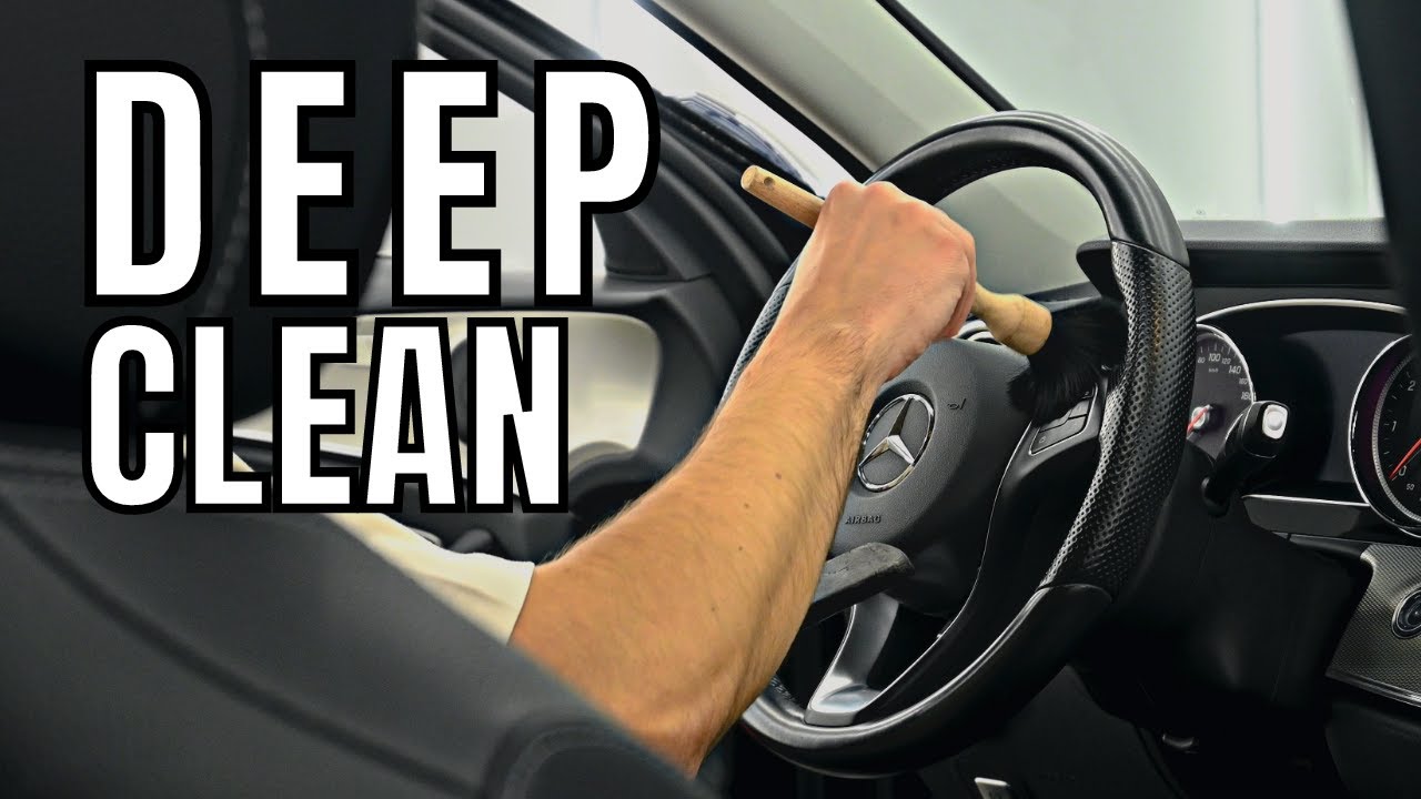New Mercedes E Class Interior & Exterior Cleaning - Car Detailing - YouTube