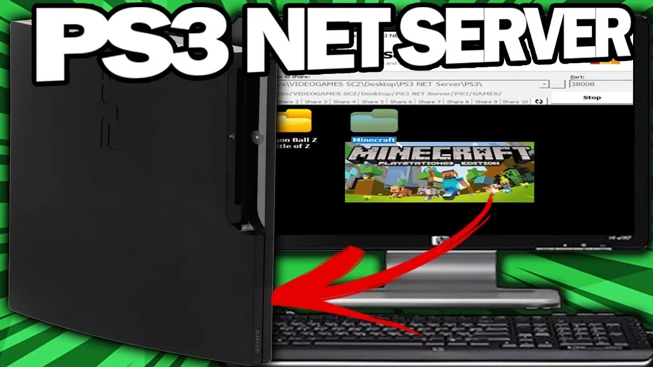 AHORA TUS JUEGOS DE PS3 DESDE EL PC CON PS3 NET SERVER... - YouTube