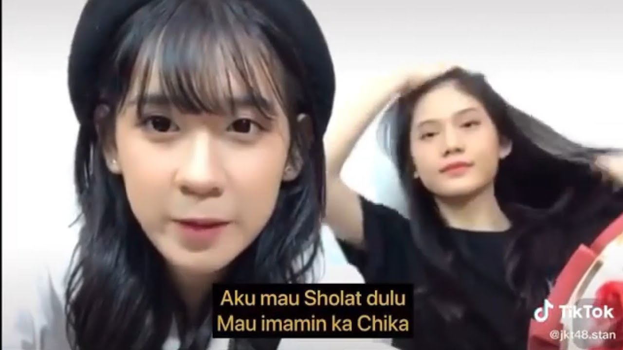 JKT48 Ara Mau Sholat imamin Chika ? - YouTube