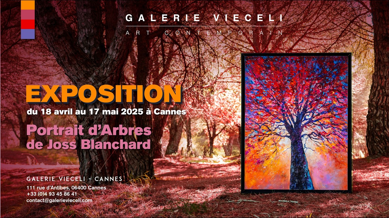 Joss Blanchard pour l'exposition "Portraits d'Arbres" ｜Galerie Vieceli ...