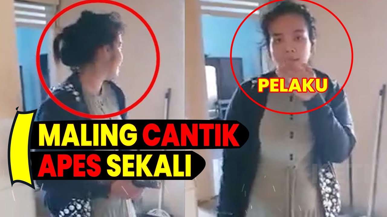 VIRAL MALING APES 2023: Wajah Cantik Ternyata Bisa Jadi Pelaku Maling ...
