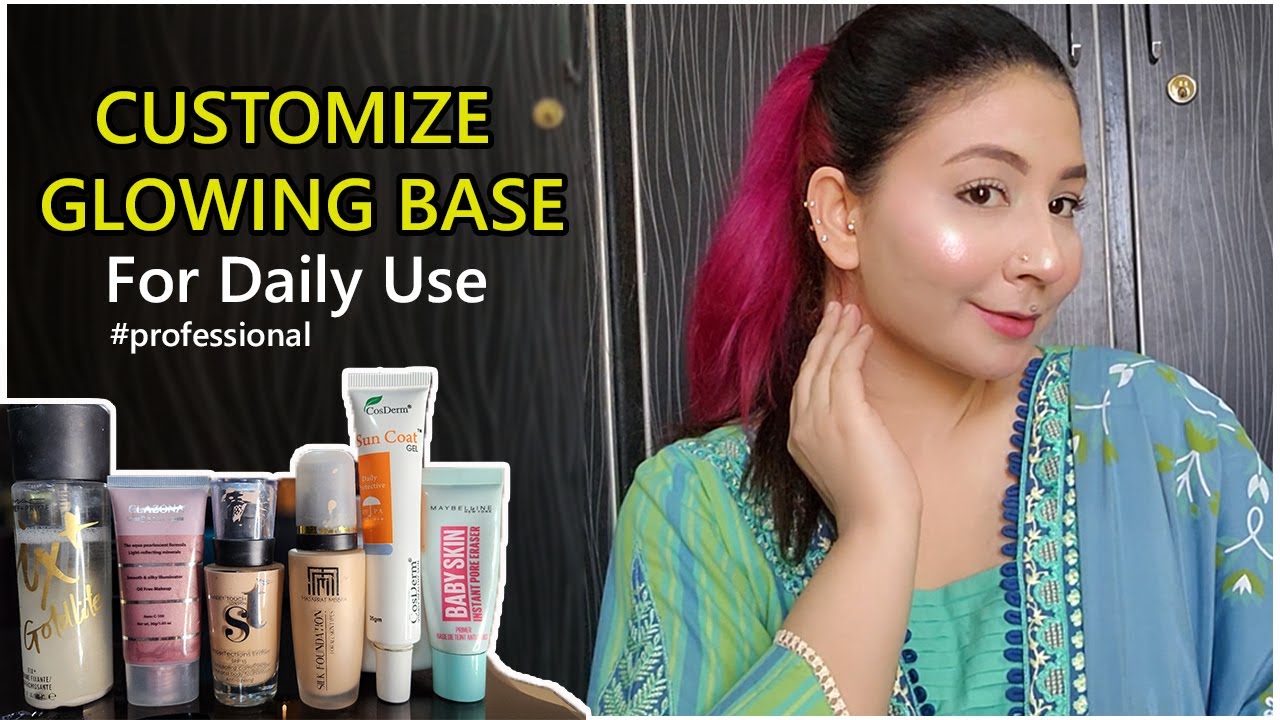 Glowing Base for Daily Routine | How to make a customized base? | # ...