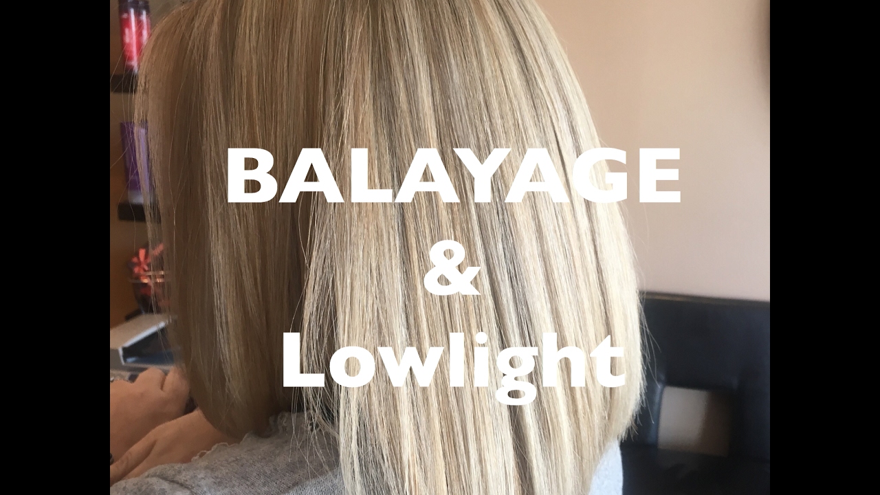 Partial Balayage & Lowlight Retouch - YouTube