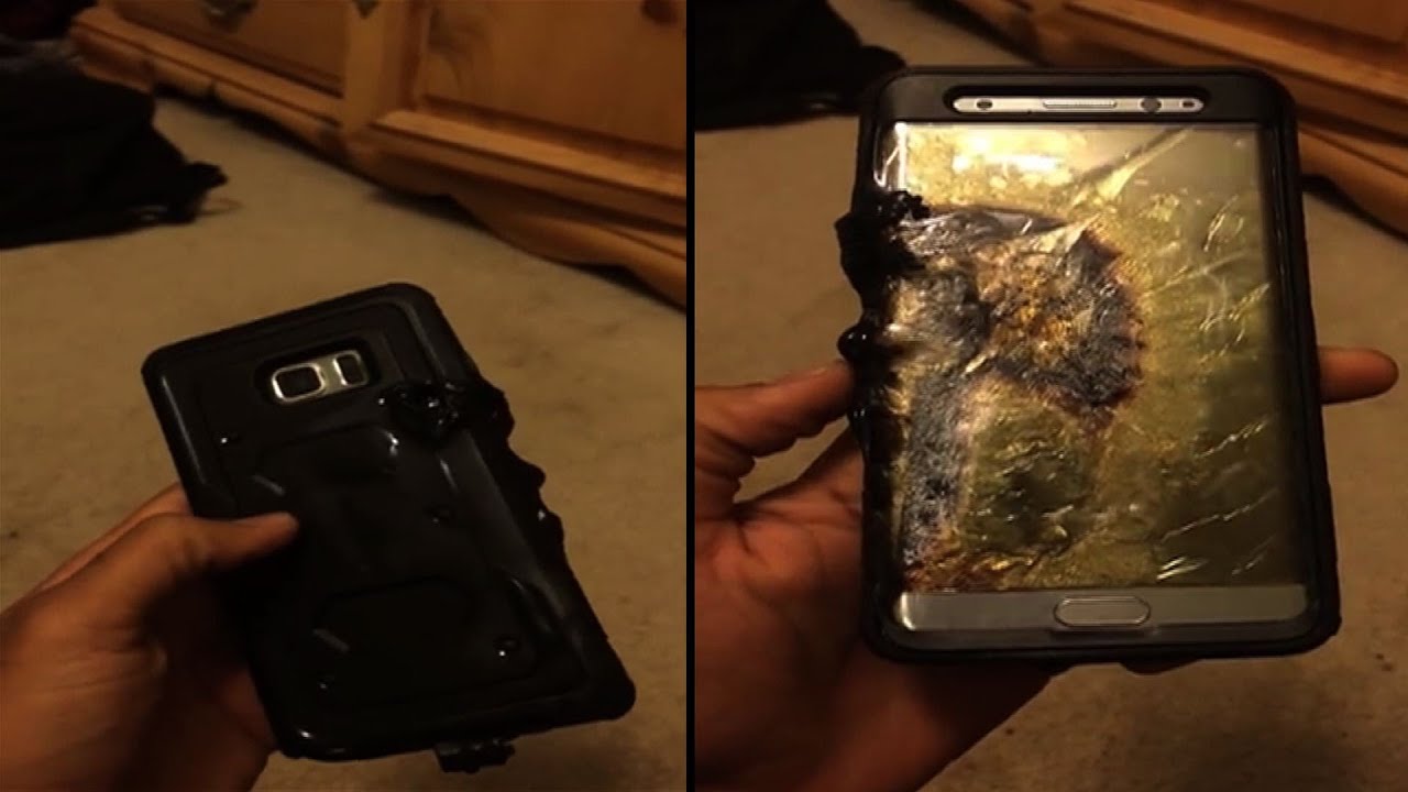 Samsung recalls Galaxy Note 7 over explosive batteries - YouTube