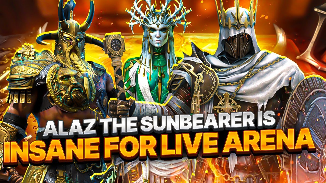ALAZ THE SUNBRARER IS INSANE FOR LIVE ARENA | Raid: Shadow Legends ...
