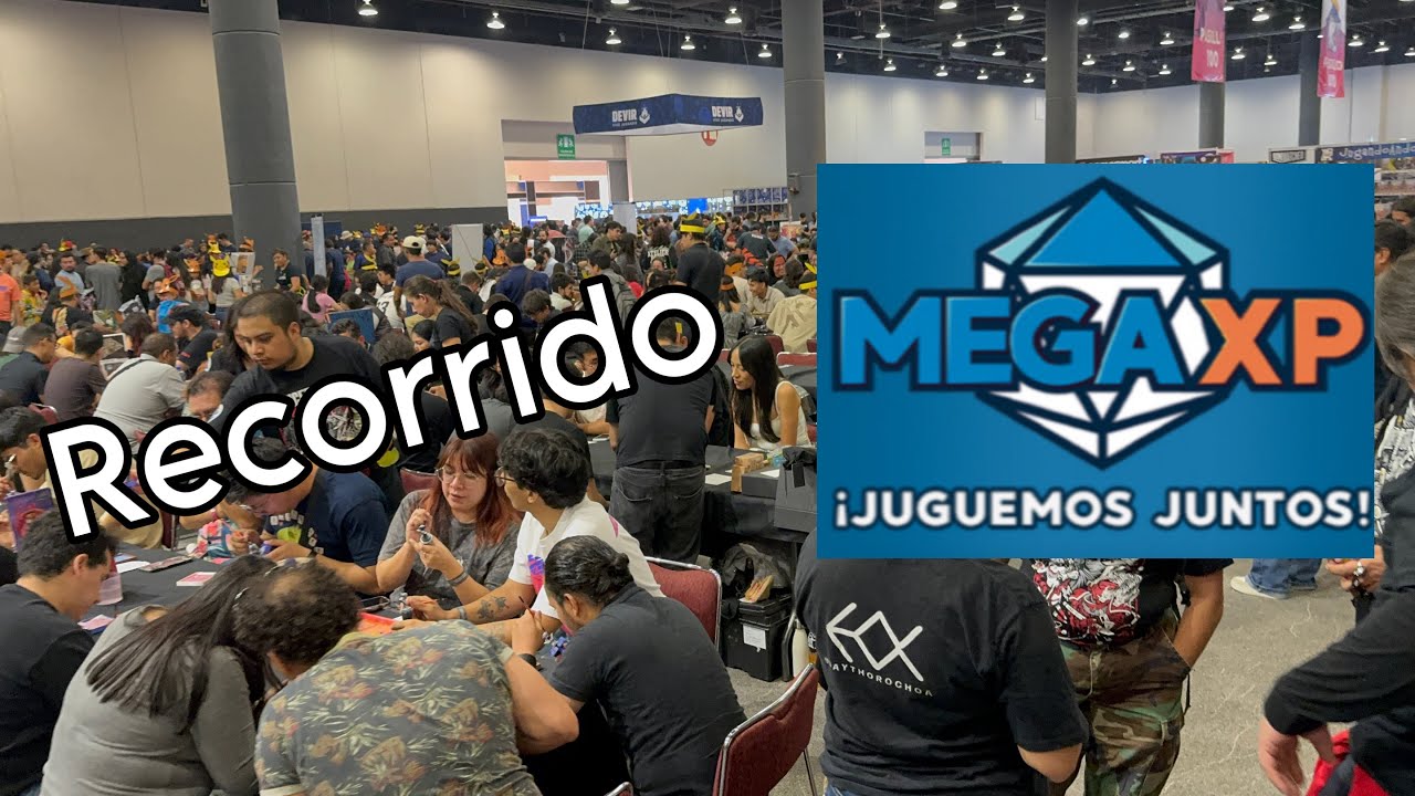 Recorrido Mega XP Expo Juegos de Mesa 2025 - YouTube