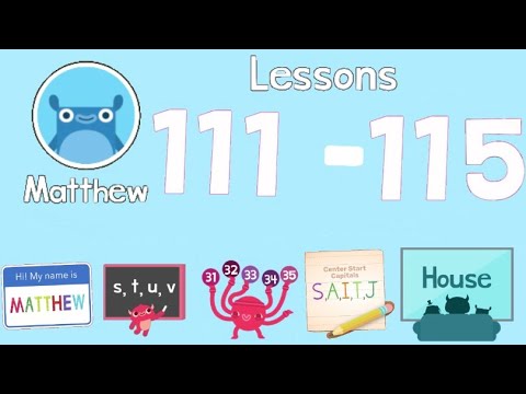 Endless Learning Academy Matthew’s Lesson Plan Walkthrough (Prekinder ...