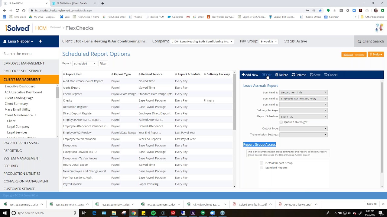 iSolved's Powerful Report Writer - YouTube