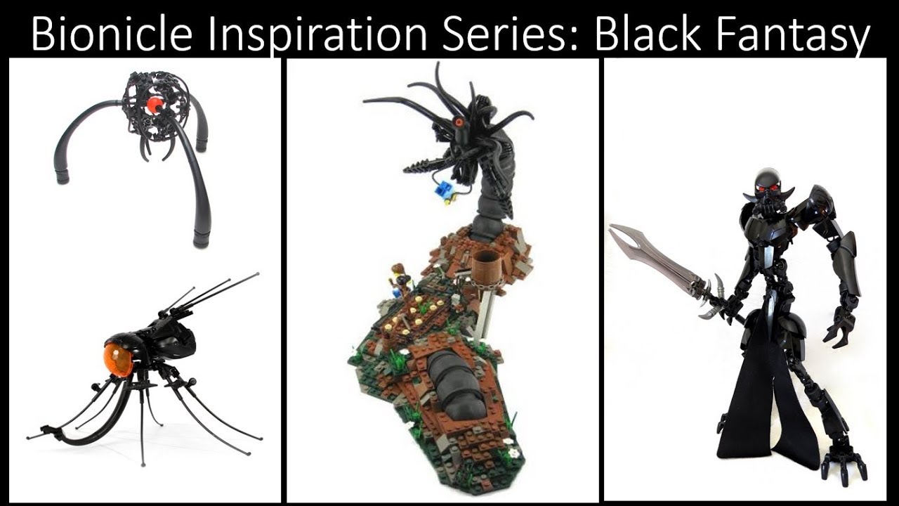 Bionicle Inspiration Series Ep 81 Black Fantasy - YouTube