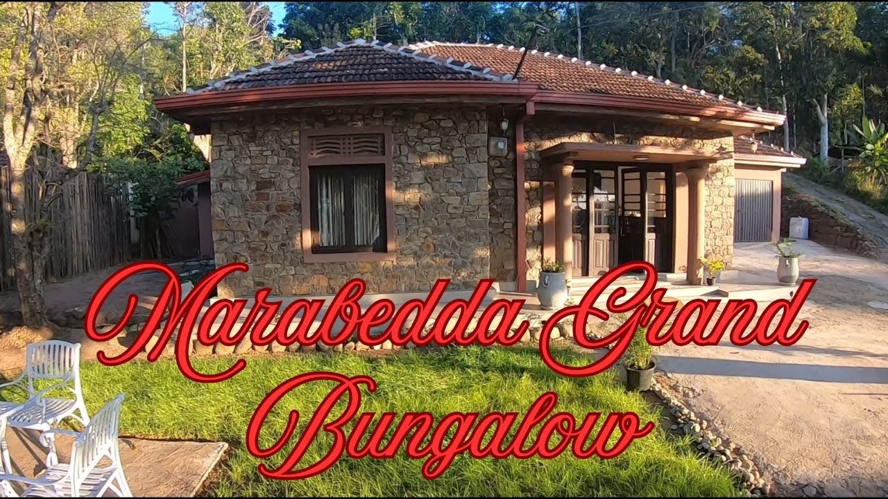 Marabedda Grand Bungalow මාරබැද්ද vlog03@travelwithlahiru ...