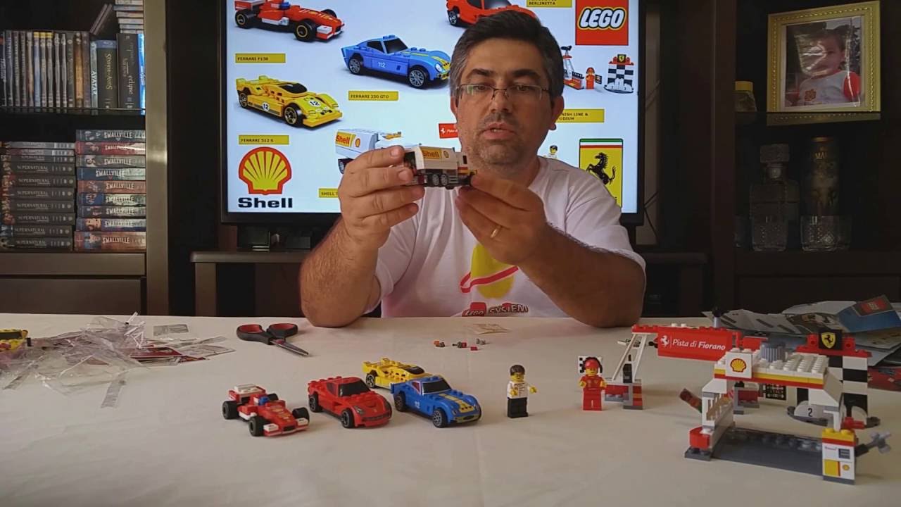 LEGO - COLEÇÃO SHELL COMPLETA - UNBOXING E MONTAGEM RAPIDA - YouTube