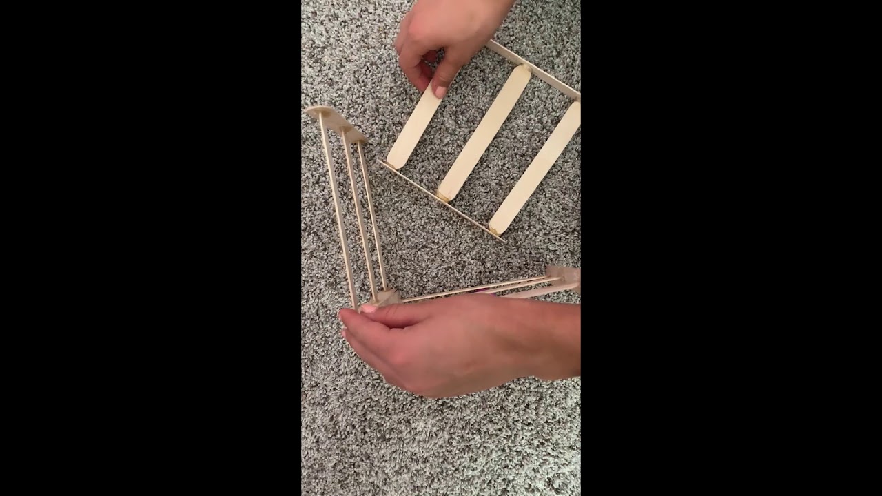 How to Build a Breyer Popsicle Stick Stall - YouTube