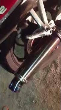 RF400RVマフラー交換後バッフル有り - YouTube