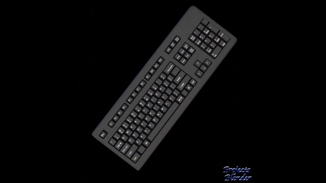 Product Animation: Keyboard - YouTube