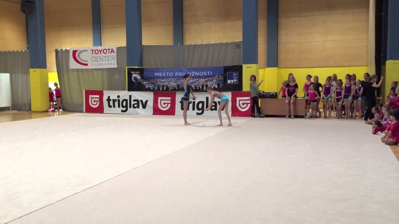 Zaključni nastop KRG TiM 11.6.2015 - Ivona in Nastja - YouTube