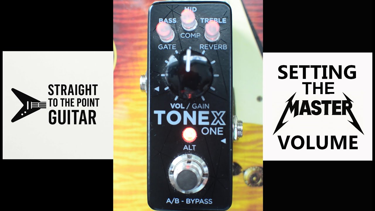 ToneX One | Setting the Master Volume - YouTube