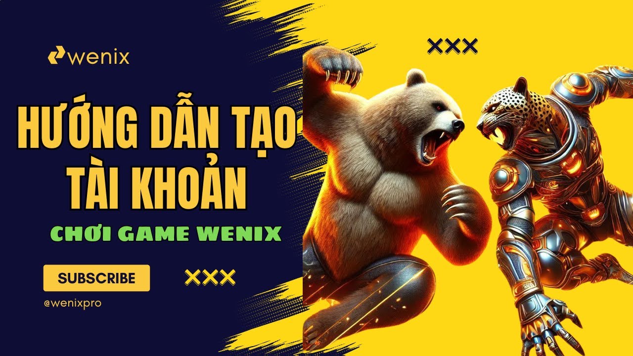 WENIX GAME I HƯỚNG DẪN TẠO TÀI KHOẢN WENIX #wenix - YouTube