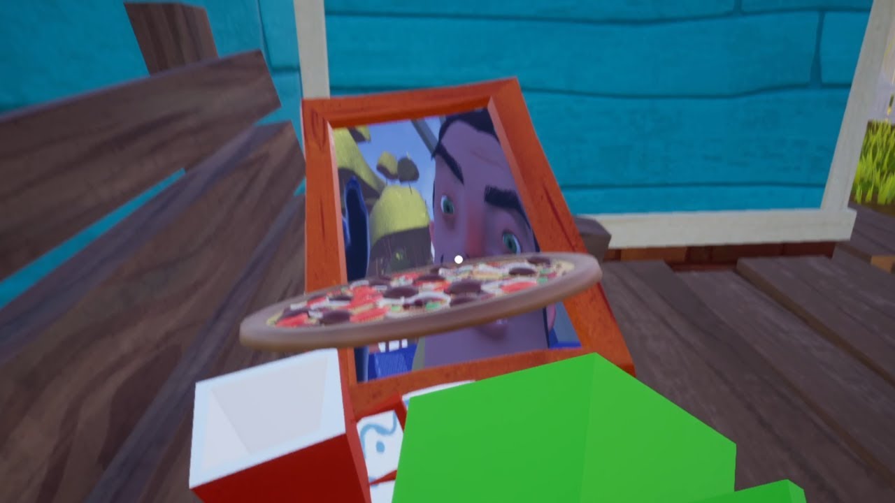 EATING WITH MY BEST FRIEND ON A BENCH - Hello Neighbor Mod - YouTube