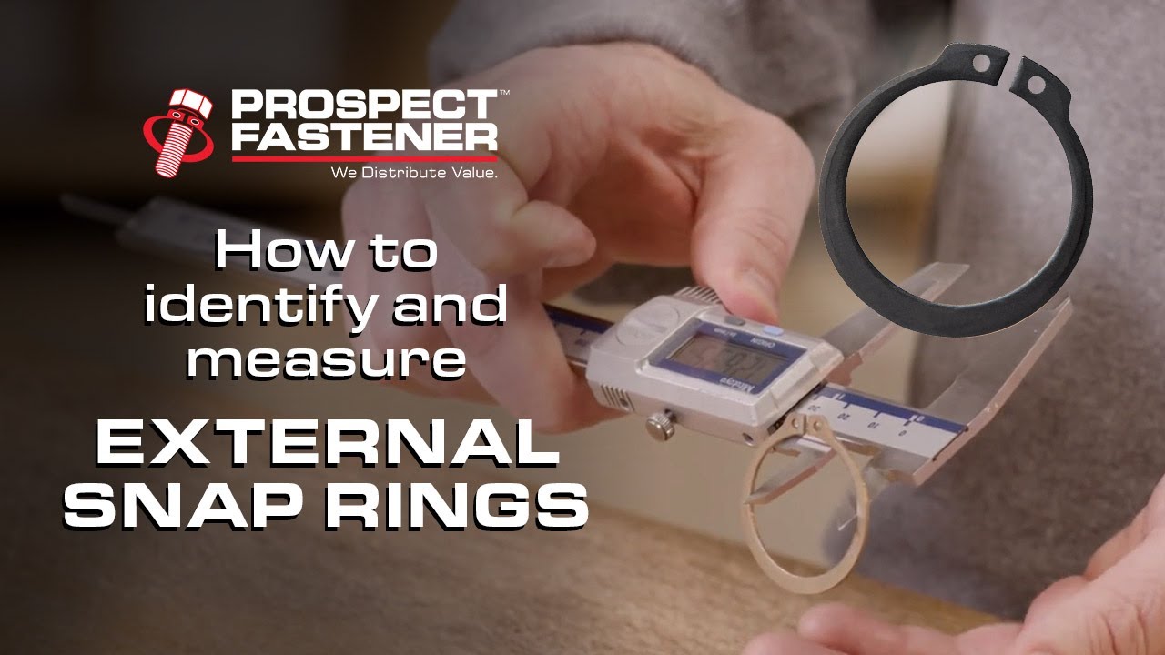 How to Measure External Tapered Section Retaining Rings (2025) - YouTube