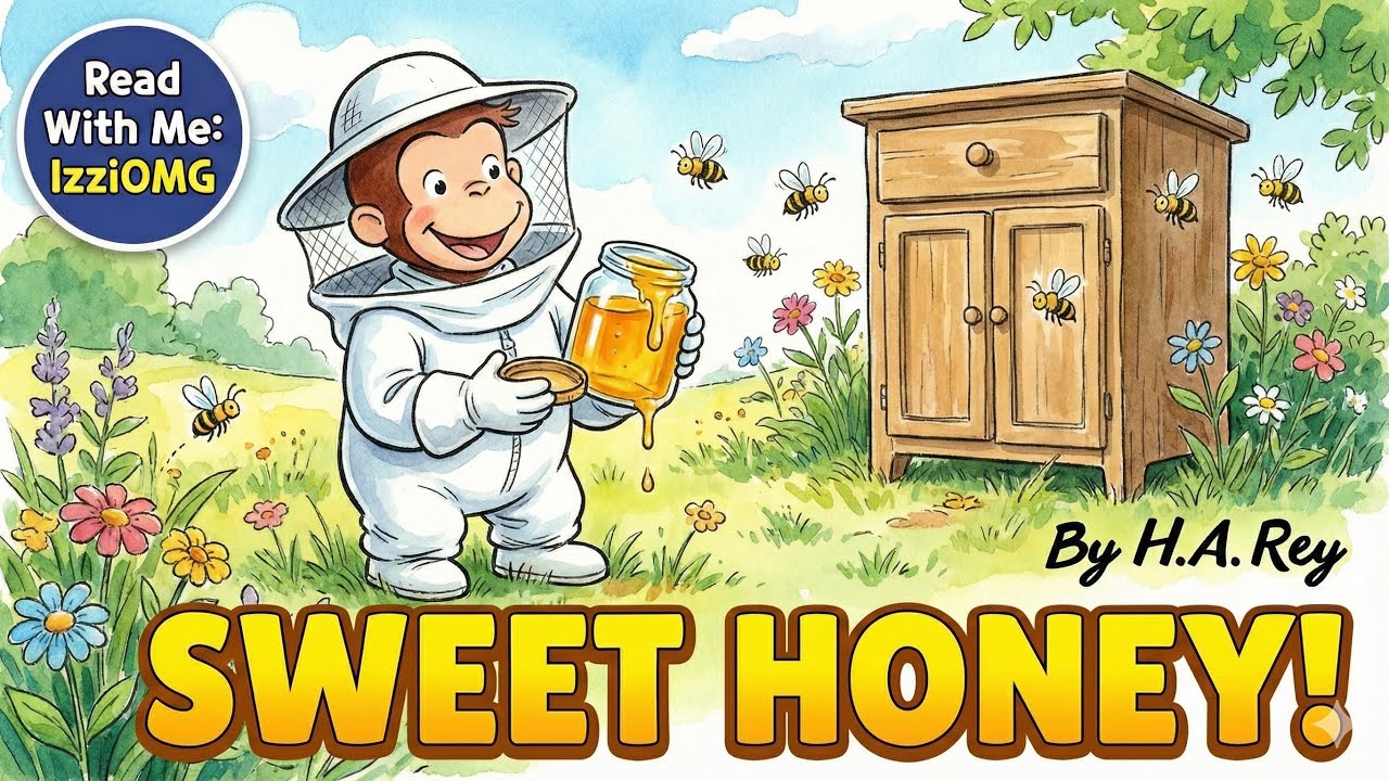 Curious George: A Home for Honeybees 🐝🌼 Fun Read Aloud for Kids ...