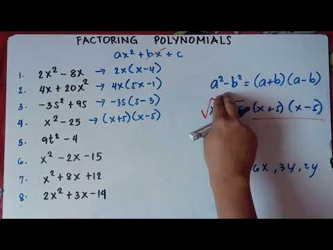 Factoring Polynomials | The Easy Way | Explain in Detailed | - YouTube