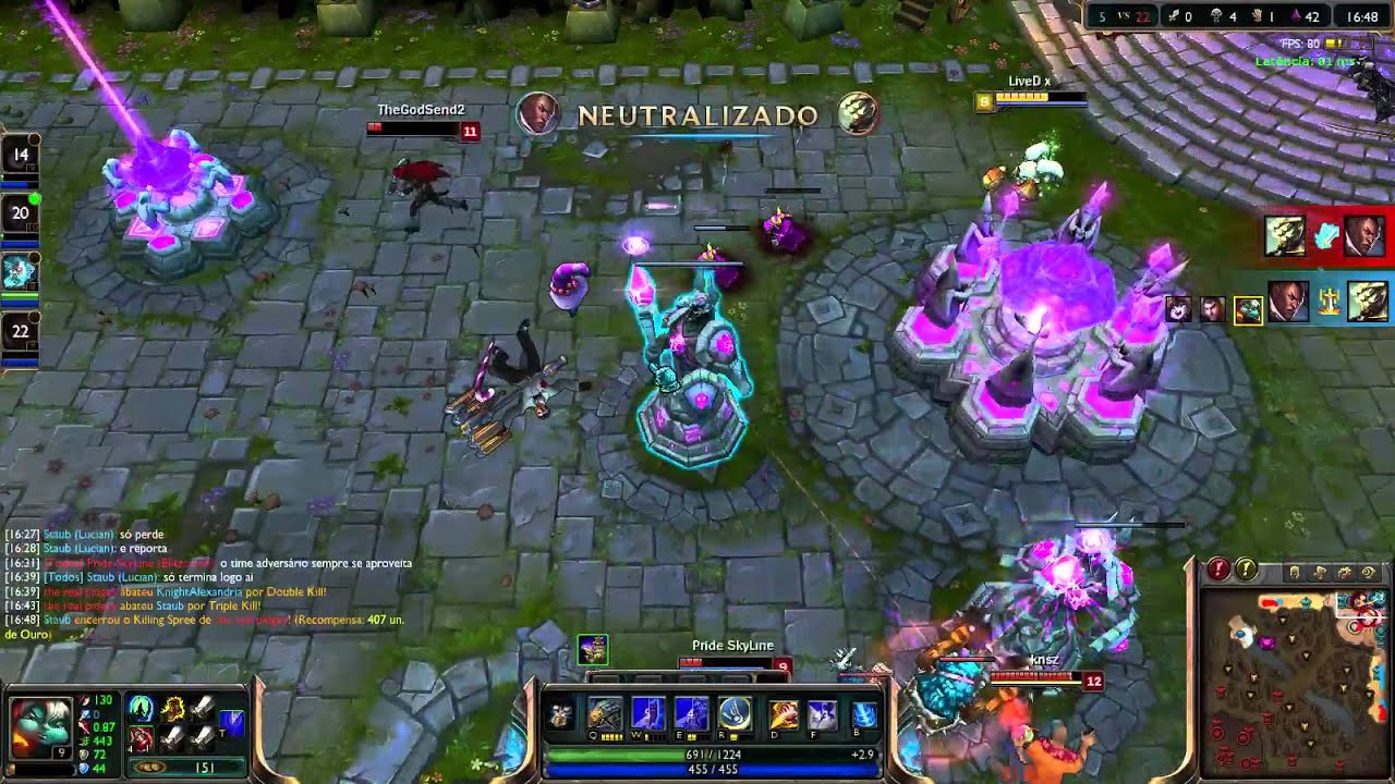 Hacker League of Legends Ranked =/ - YouTube