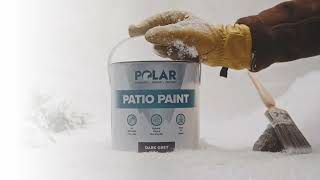 How To Use Patio Paint | POLAR | #PolarItYourself