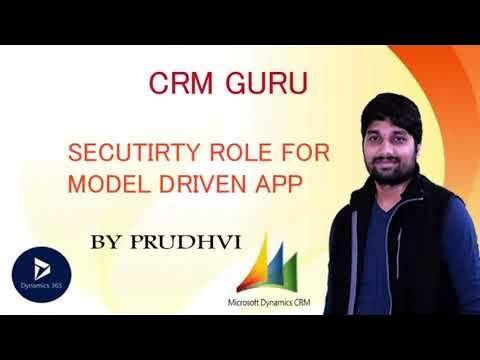 Assign Security Role For Model Driven App Access - YouTube