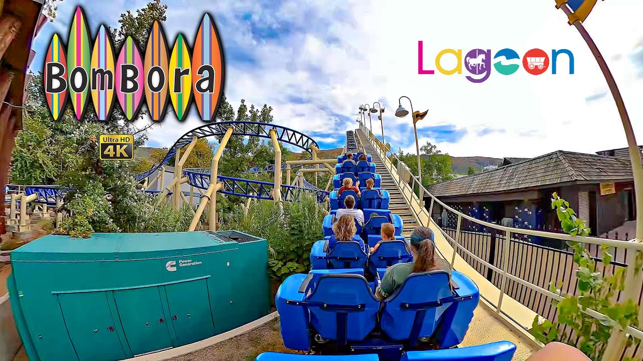 BomBora Roller Coaster On Ride Back Seat 4K POV Lagoon 2023 09 30 - YouTube
