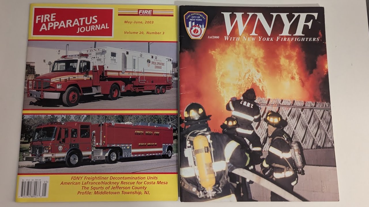 Fire Apparatus Journal magazines, books & With New York Firefighters ...