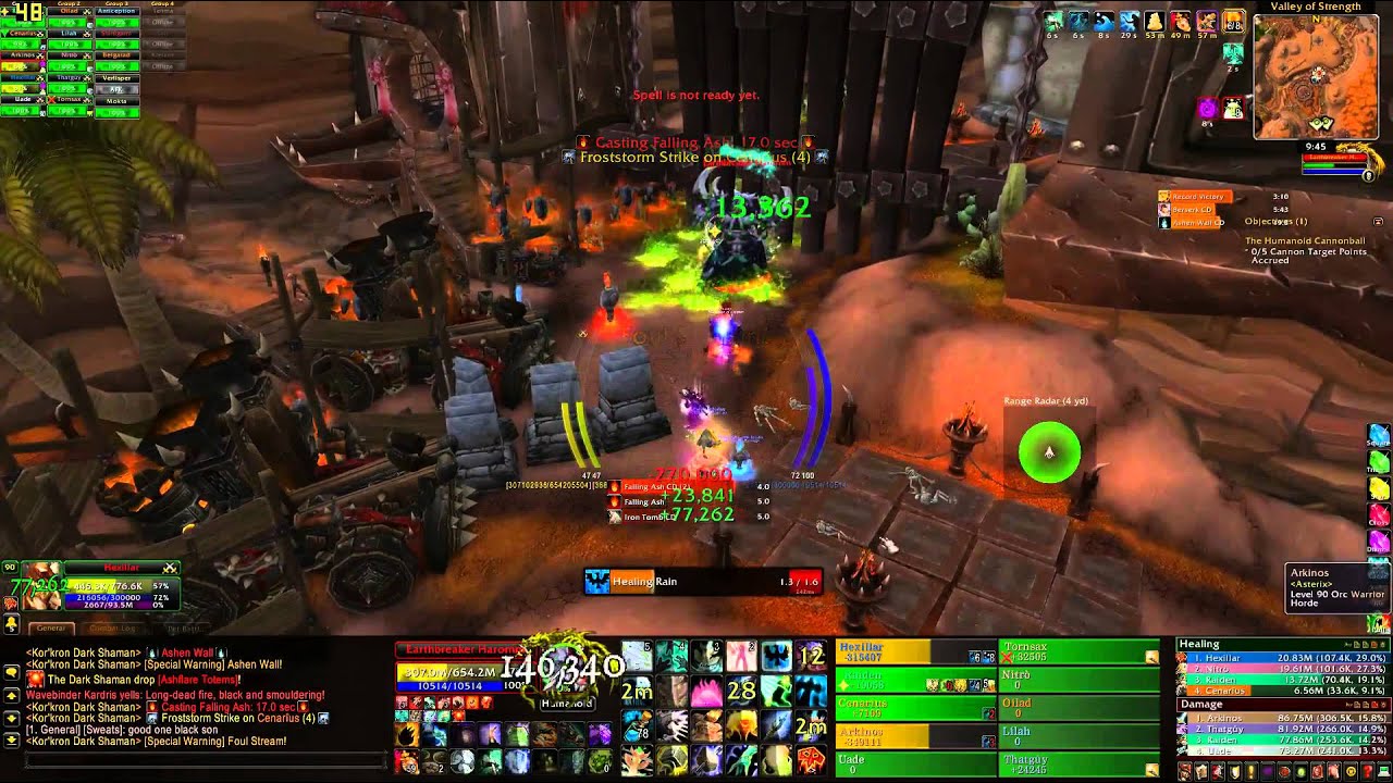 10 Man Heroic Dark Shamans - Restoration Shaman PoV - YouTube