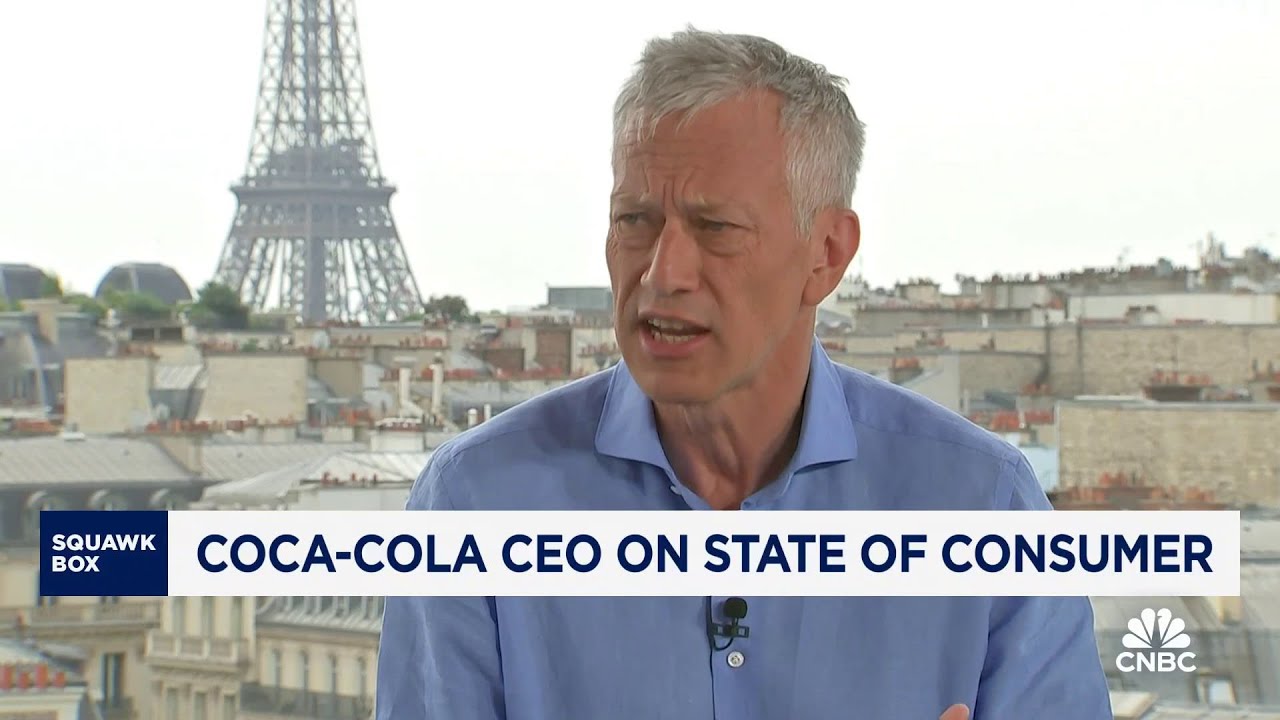 Coca-Cola CEO on state of consumer: Have to deliver value and 'earn ...
