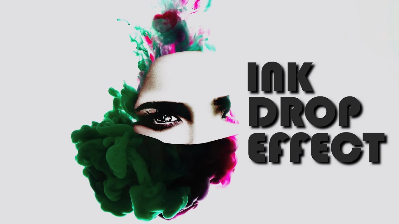 Ink Drop Effect tutorial | filmora - YouTube