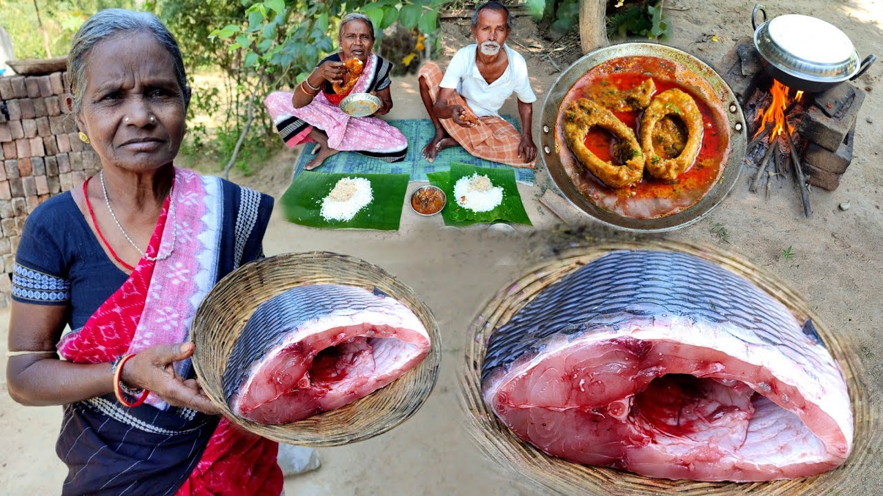 Fish Curry Recipe |Fish masala recipe village style Cookjng & eating ...