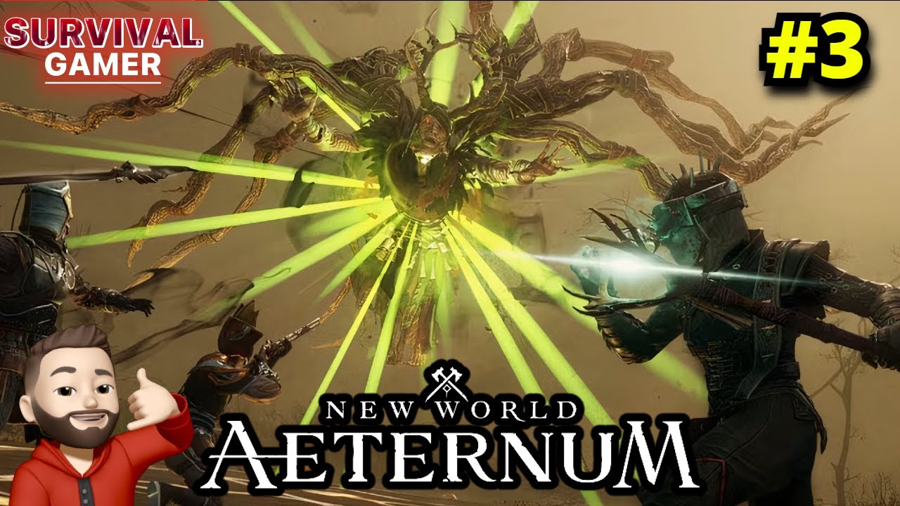 NEW WORLD: AETERNUM | EVENTO DO HALLOWEEN | DERROTANDO O BOSS #3 - YouTube