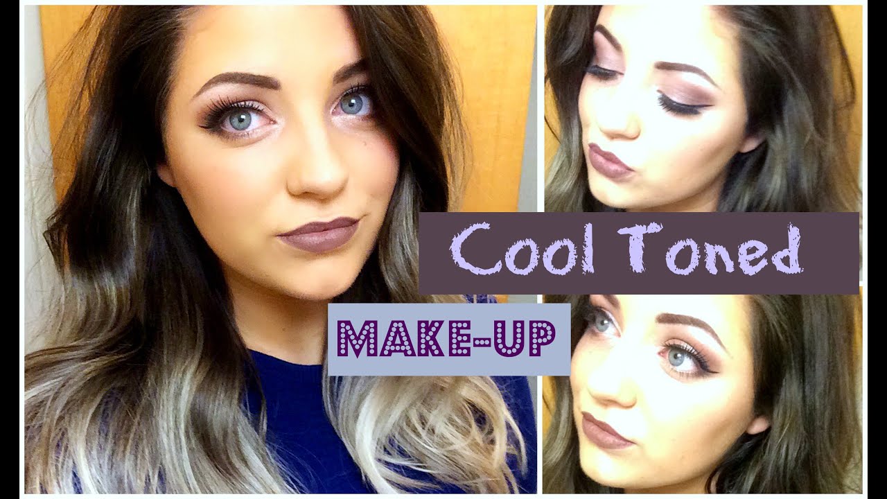 Cool Toned Everyday Makeup Tutorial - YouTube