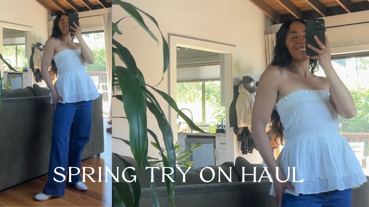 Spring Try On Haul!!! - YouTube