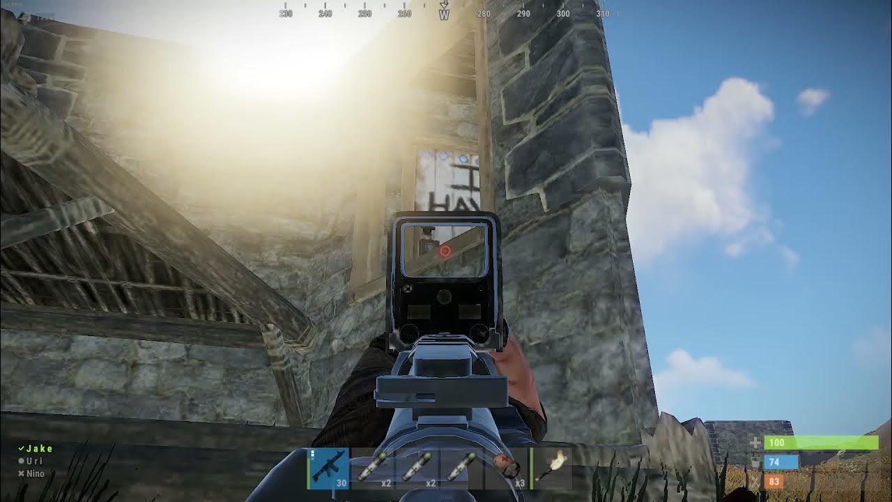 Simple Counter-Raid 1v2 (RUST) - YouTube