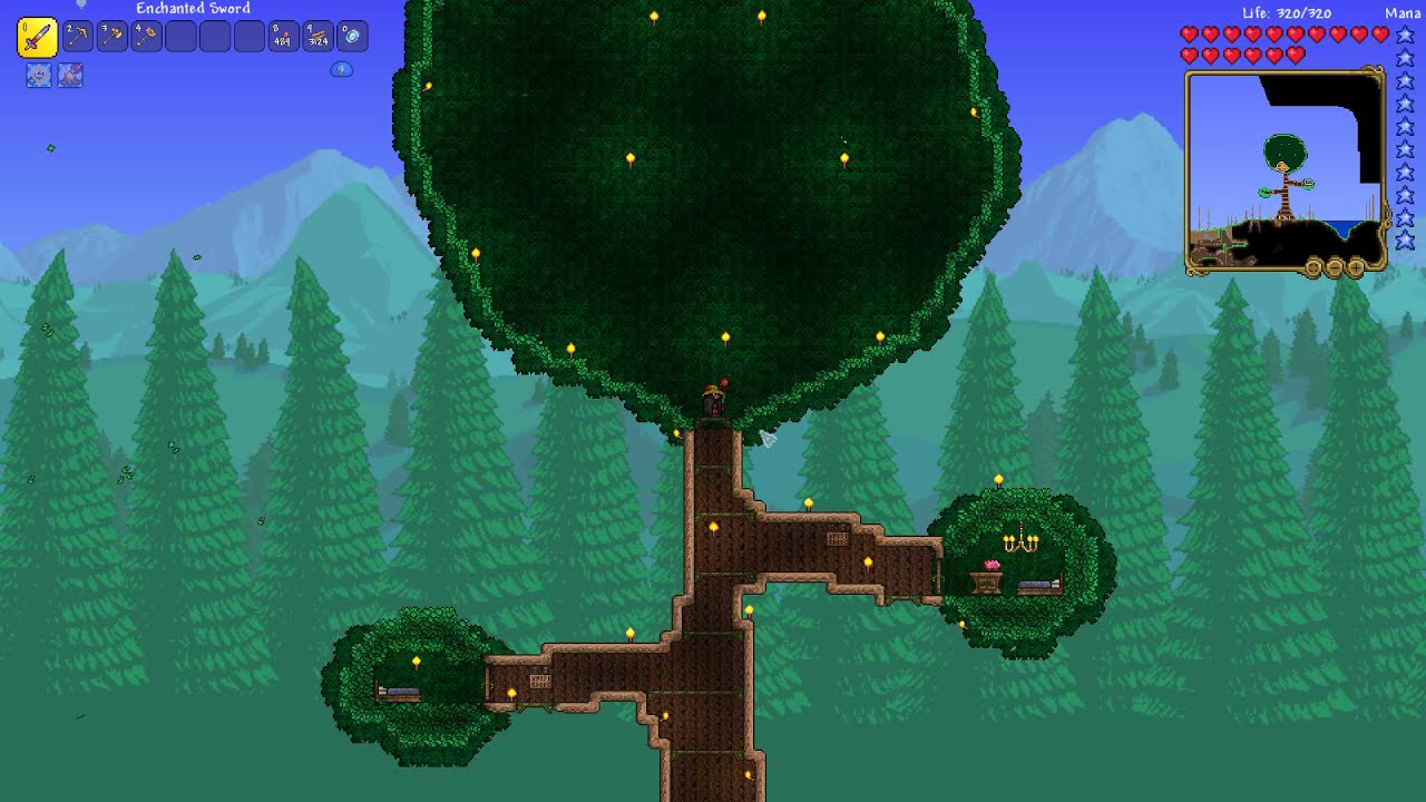 What do I do with this tree? | Terraria - YouTube