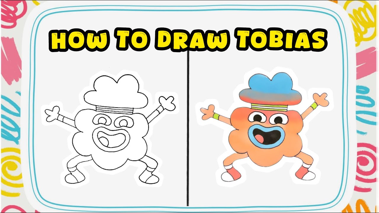 How to Draw Tobias Wilson from The Amazing World of Gumball Easily ...