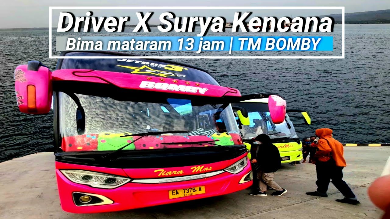 DRIVER ENGKEL || Perjalanan 13 jam menuju Pulau Lombok + 1 kali ...