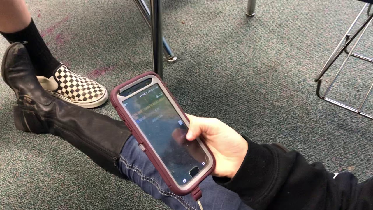 Slapping a Phone - YouTube