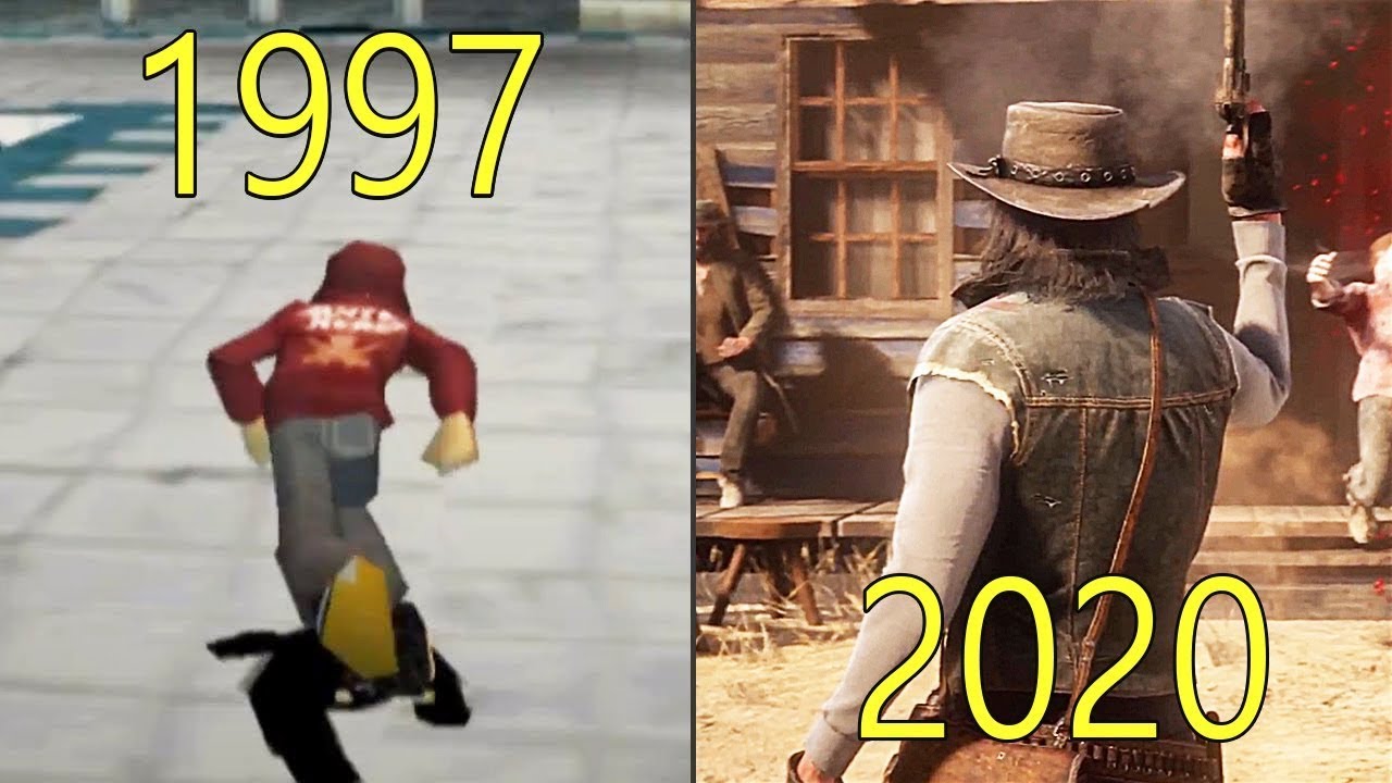 Rockstar Games Evolution from 1997 - 2020 - YouTube