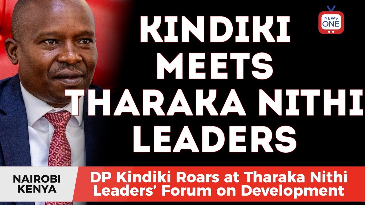 DP Kindiki Roars at Tharaka Nithi Leaders’ Forum on Development! - YouTube