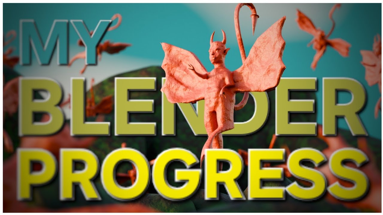 MY BLENDER PROGRESS 4K - YouTube