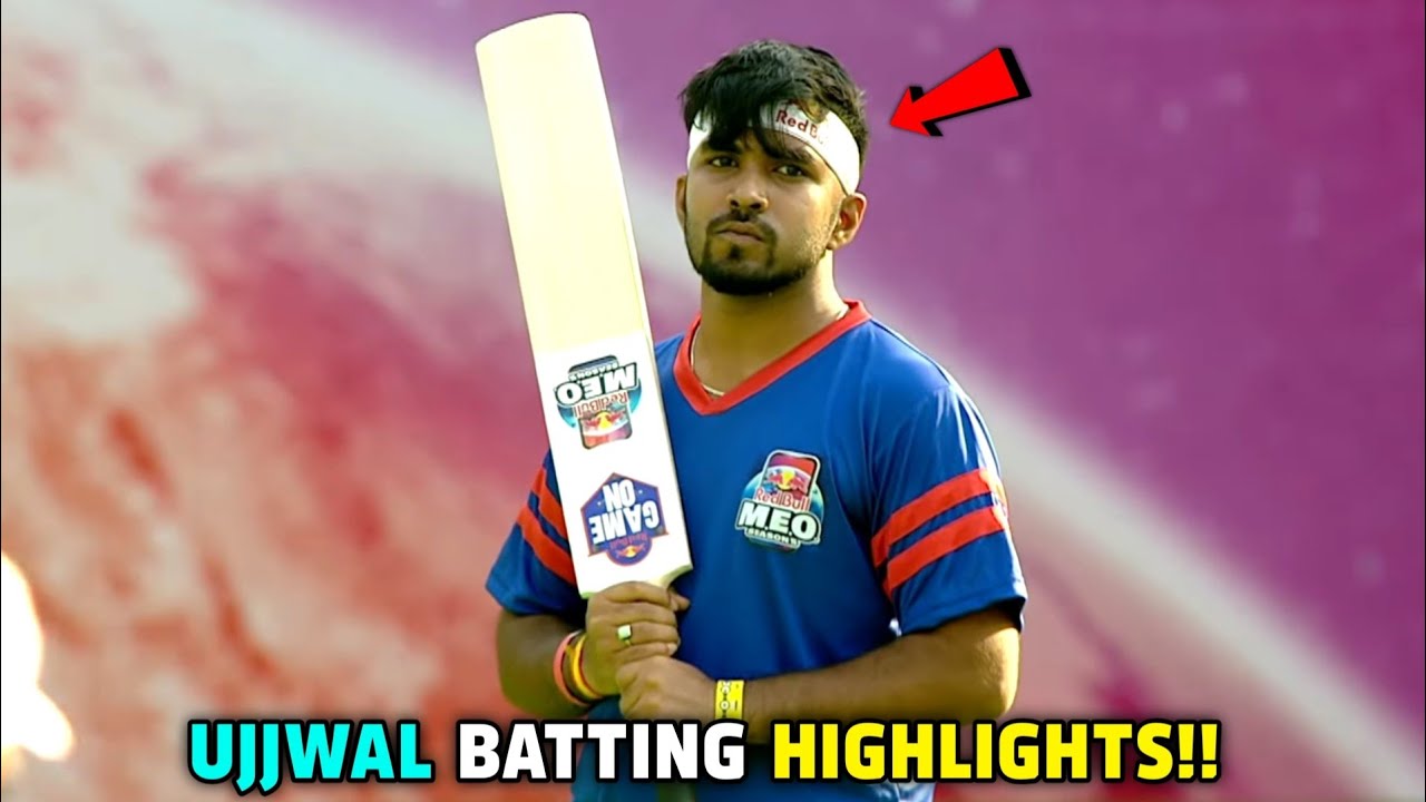 TECHNO GAMERZ BATTING HIGHLIGHTS | TECHNO GAMERZ | UJJWAL GAMER - YouTube